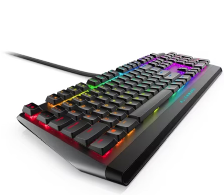 מקלדת ALIENWARE LOW PROFILE RGB MECHANICAL GAMING KEYBOARD | AW510K ...