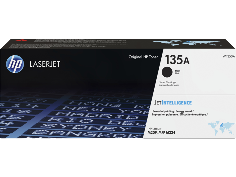 טונר מקורי למדפסת HP 135A W1350A - MFP M234SDN Laser בצבע שחור